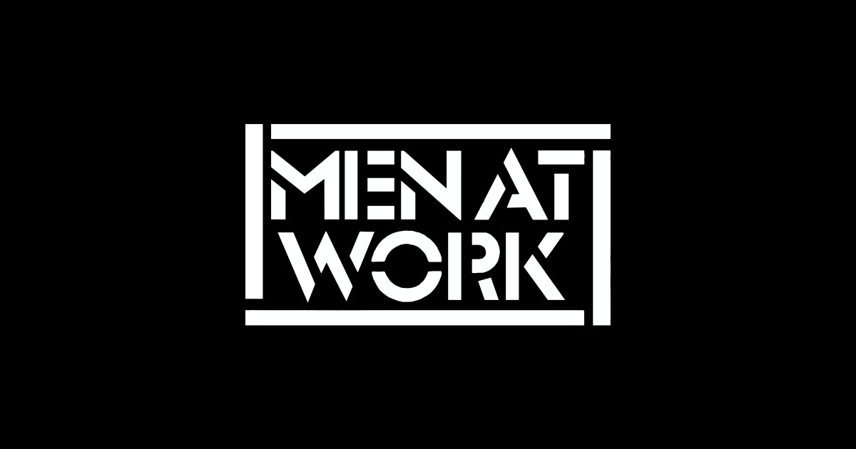 Men at Work band - Men At Work Band - Sticker | TeePublic