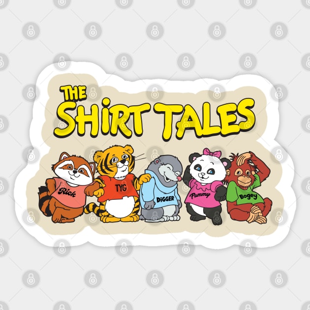 shirt tales coloring book