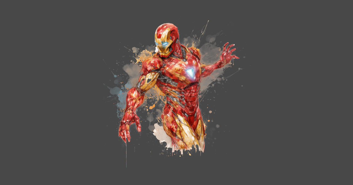 IRON MAN FADING OUT - Ironman - T-Shirt | TeePublic