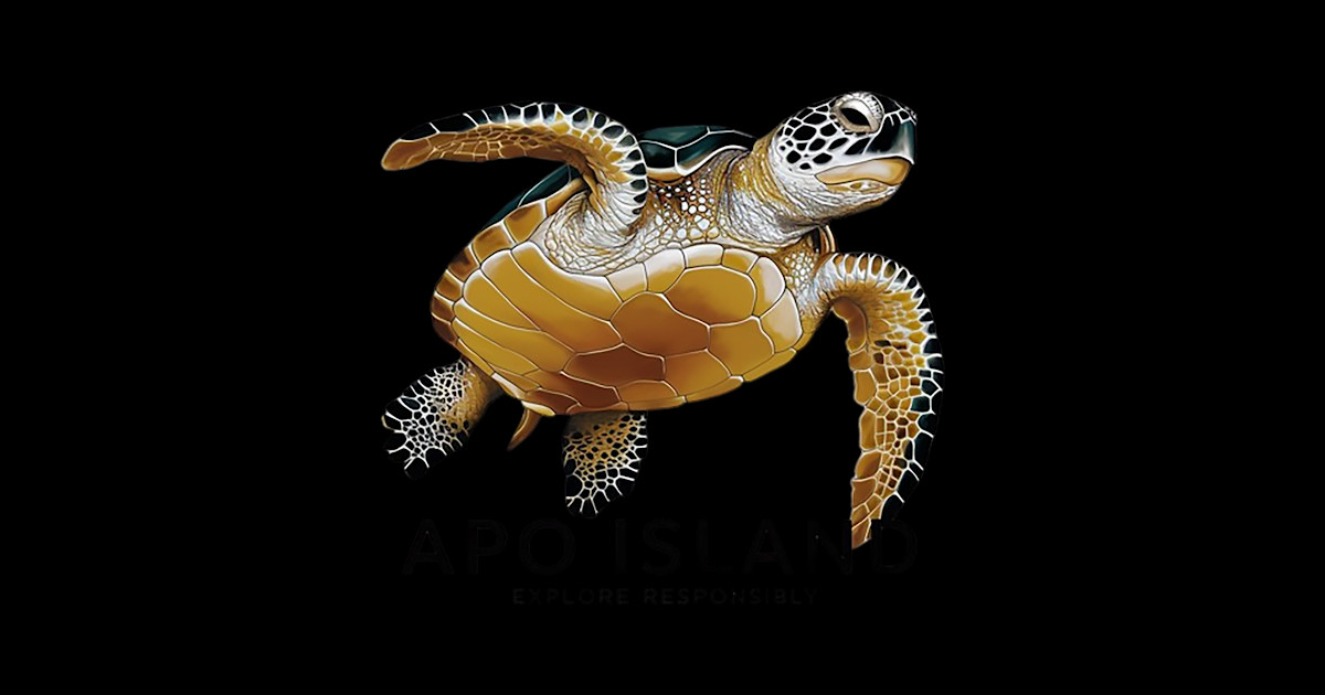 Apo Island - Apo Island - Sticker | TeePublic