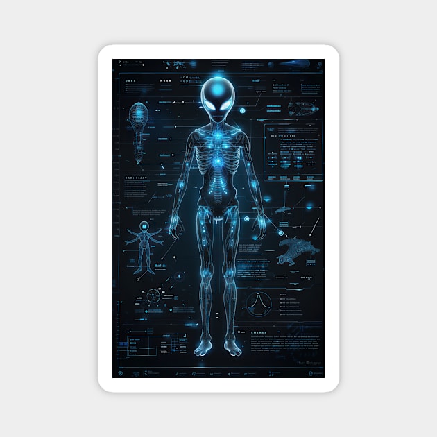 Alien Anatomy Blueprint: High-Tech Sci-Fi Design - Aliens And Ufos ...