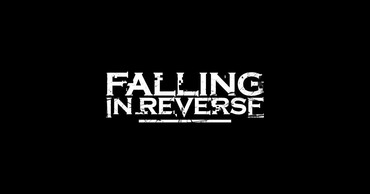 Falling In Reverse Texture Vintage - Falling In Reverse - Sticker ...