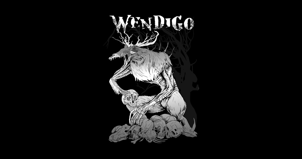 The Wendigo - Wendigo - Sticker | TeePublic