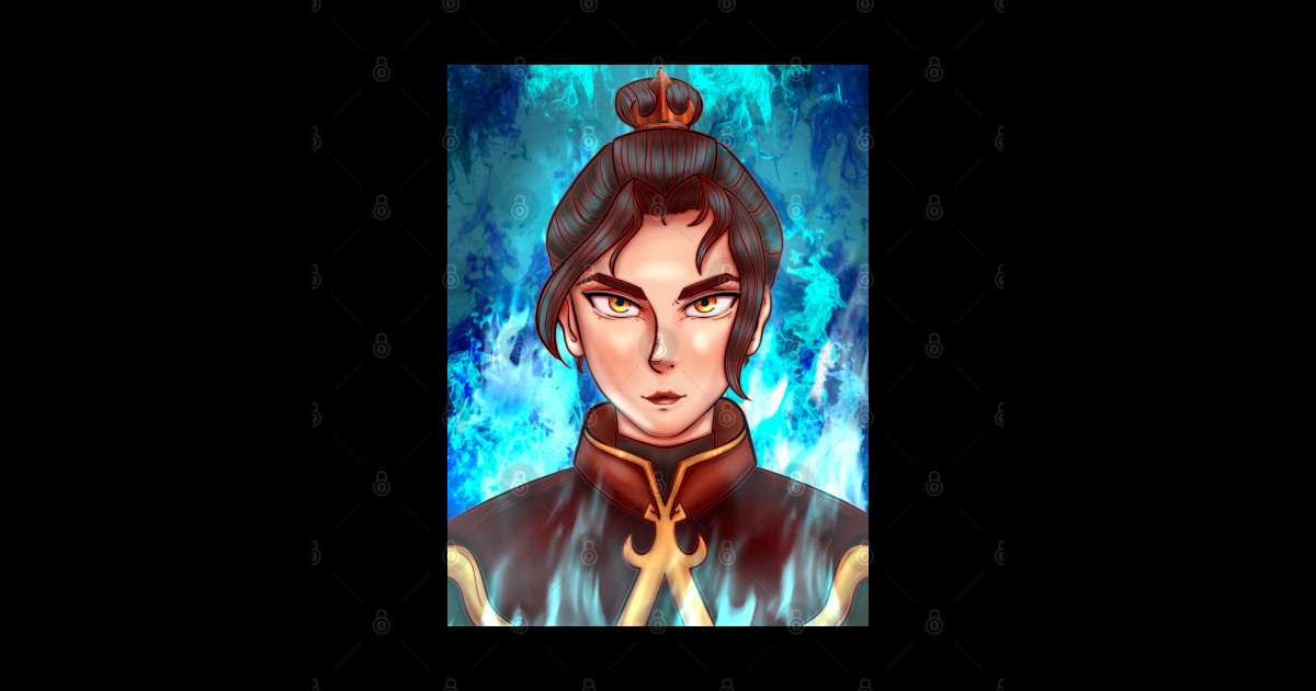 Azula - Avatar The Last Airbender - Sticker | TeePublic