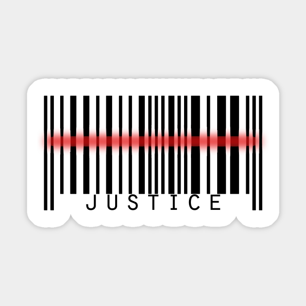 justice - Justice - Sticker | TeePublic