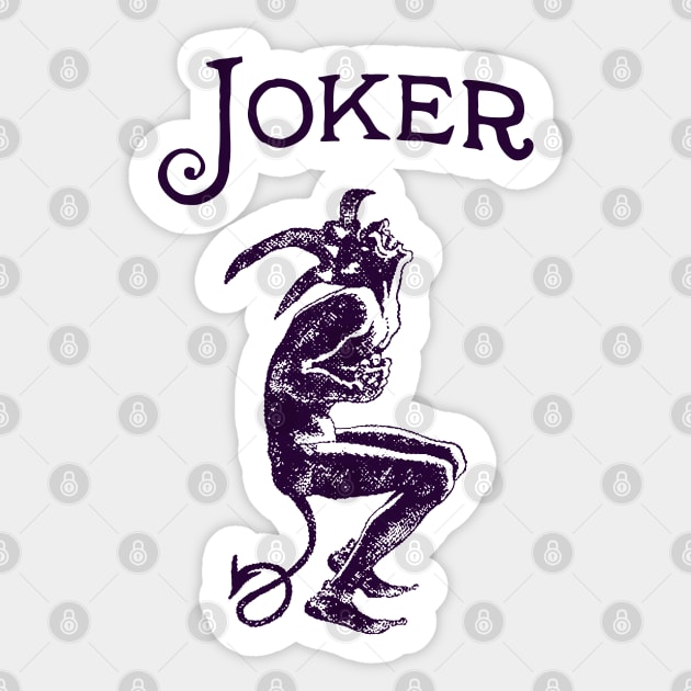 Joker - Joker - Sticker | TeePublic