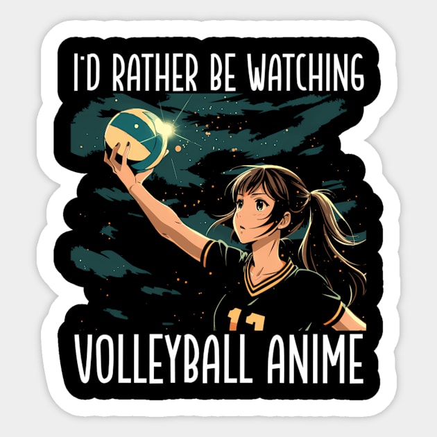 Volleyball Anime Sport Gameday Volleyball Player - Volleyball Anime ...