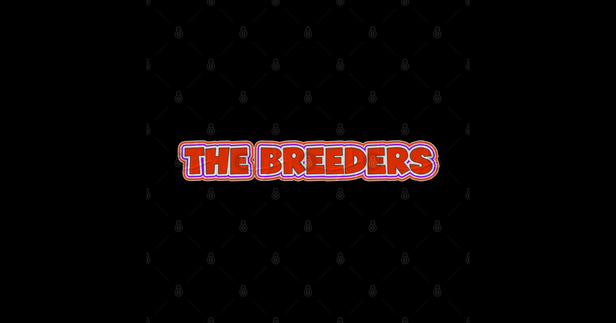 The Breeders - The Breeders - Sticker | TeePublic