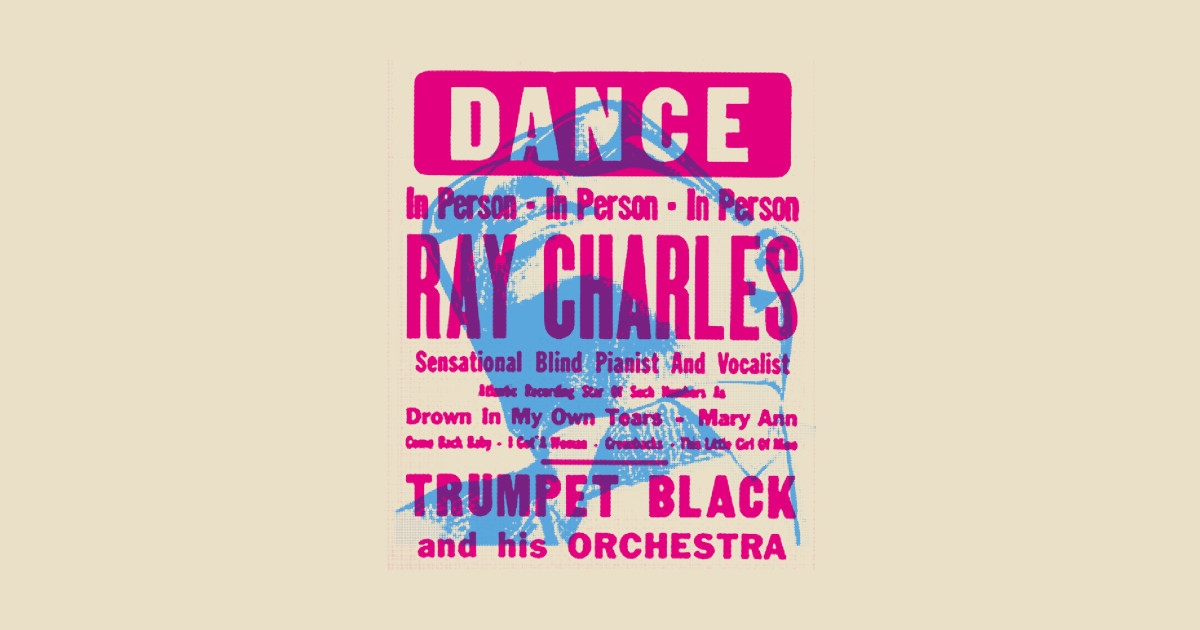 Ray Charles live - Ray Charles - T-Shirt | TeePublic