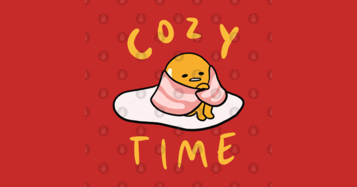 Cute Lazy Egg Yolk With Bacon Blanket Cozy Time Lazy Egg T Shirt Teepublic