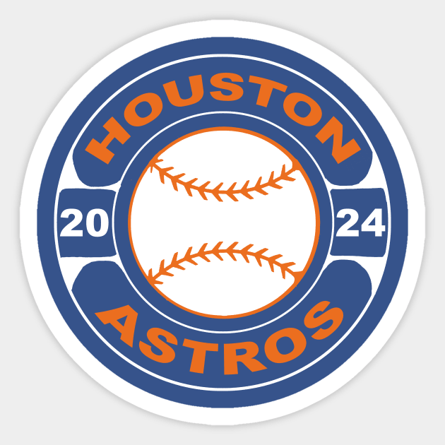 Astros Baseball 2024 - Houston Astros - Sticker | TeePublic
