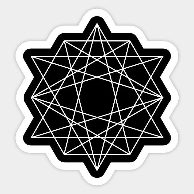 geometric shape design - Geometric Shape - Sticker | TeePublic