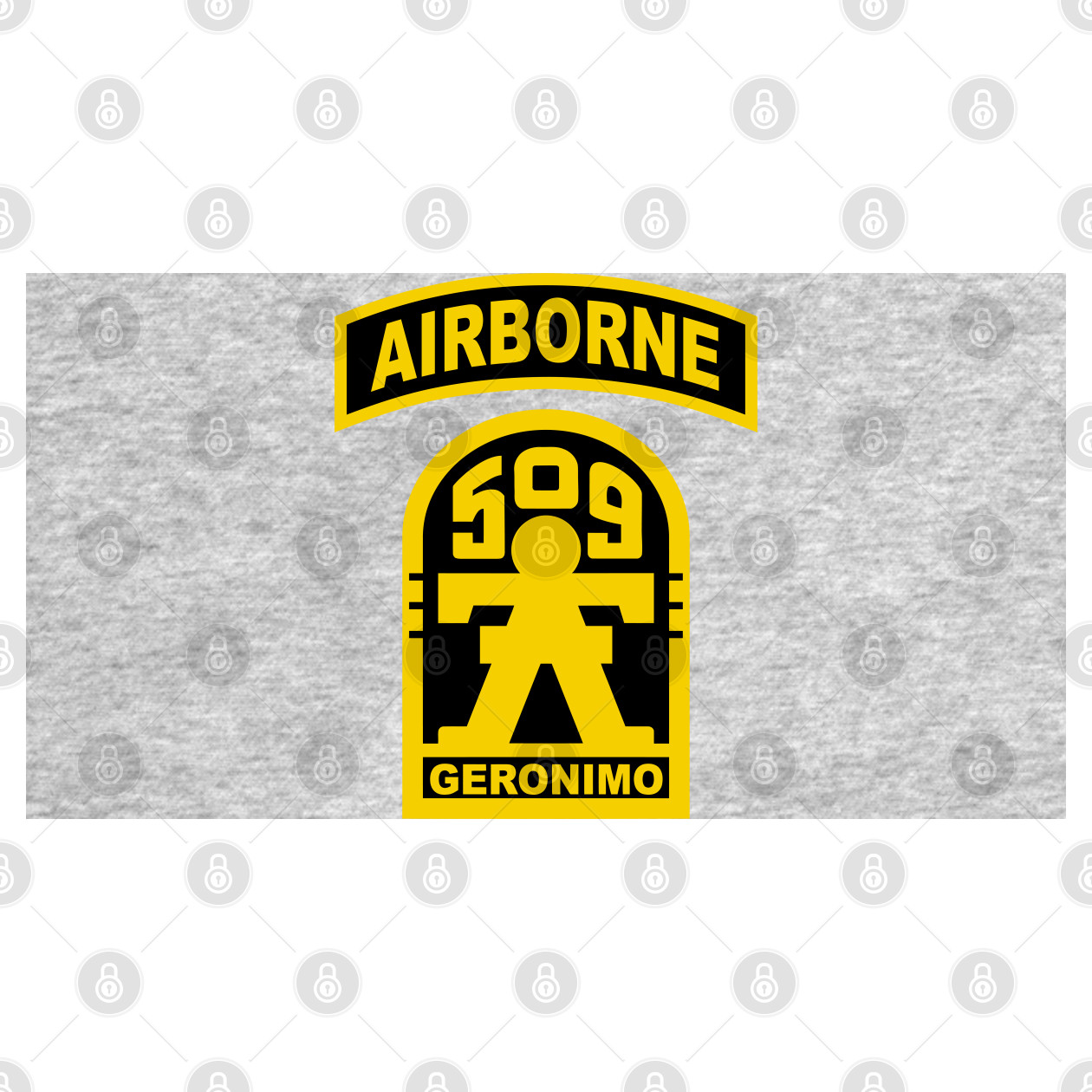 Mod.3 Geronimo 509th Airborne Parachute Infantry - Geronimo 509th ...