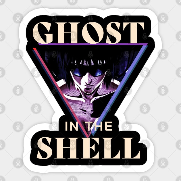 Ghost-In-The-Shell - Ghost In The Shell - Sticker | TeePublic
