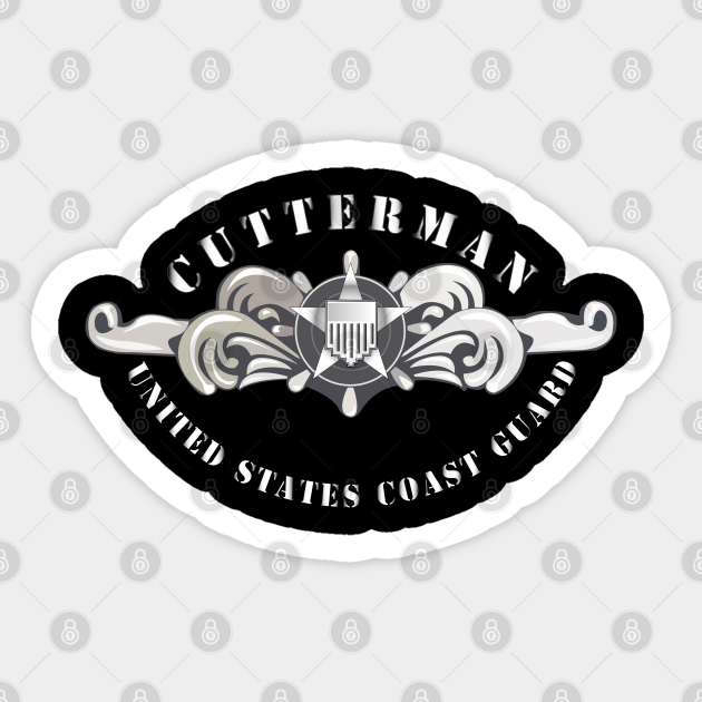 USCG - Cutterman Badge - Enlisted - Silver - Uscg Cutterman Badge ...