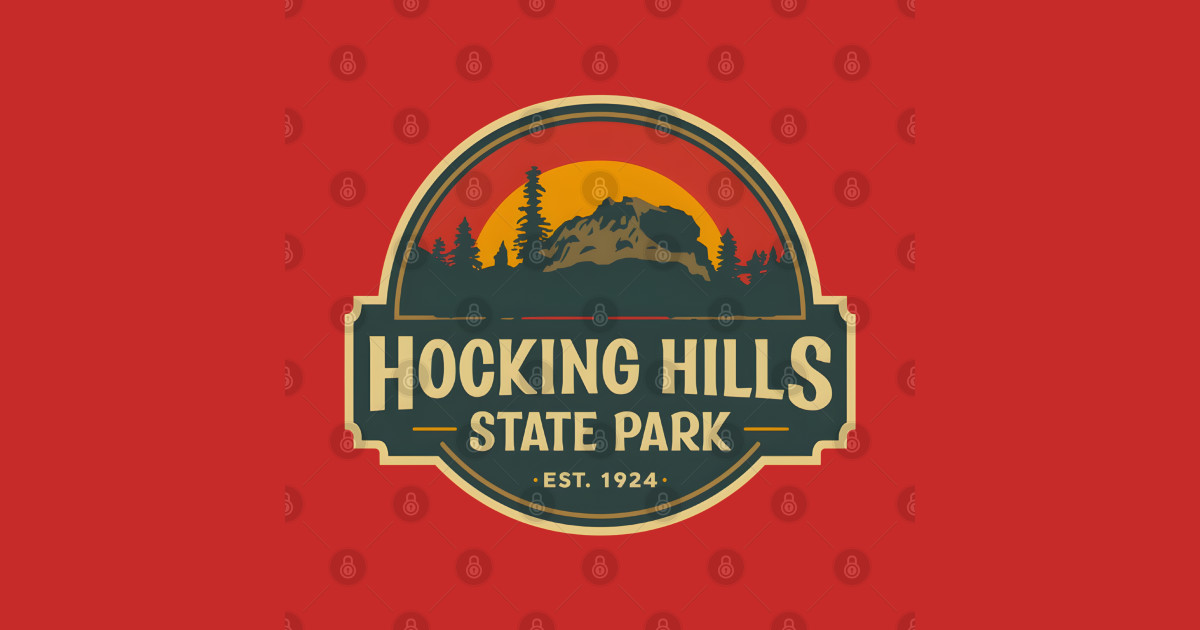 Hocking Hills State Park - Ohio - Hocking Hills State Park - T-Shirt ...