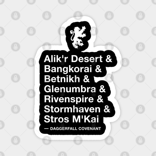 Daggerfall Covenant - Elder Scrolls - Magnet | TeePublic