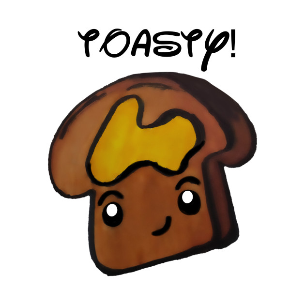 Toasty! - Cartoon - T-Shirt | TeePublic