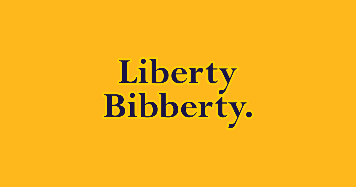 Liberty Bibberty - Humor - T-Shirt | TeePublic