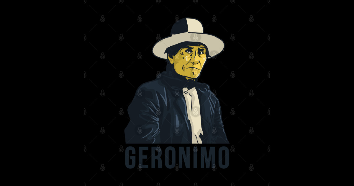 Geronimo Native American Vector Art 2 - Geronimo Native American ...