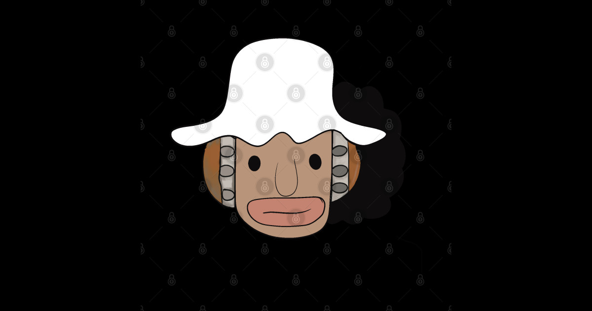 Usopp's cartoon - Usopp One Piece - Sticker | TeePublic