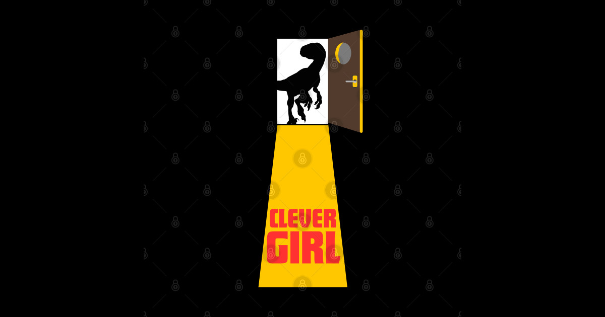 Clever Girl! - Jurassic Park - Sticker | TeePublic