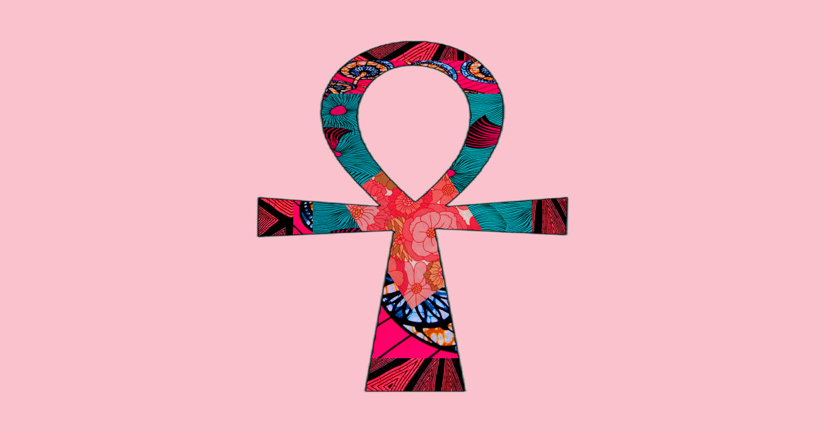 Pink Passion Ankh - Egyptian Symbol Gifts - T-Shirt | TeePublic