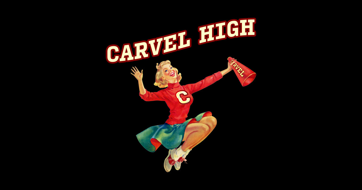 Carvel High Cheer - Carvel - Sticker | TeePublic