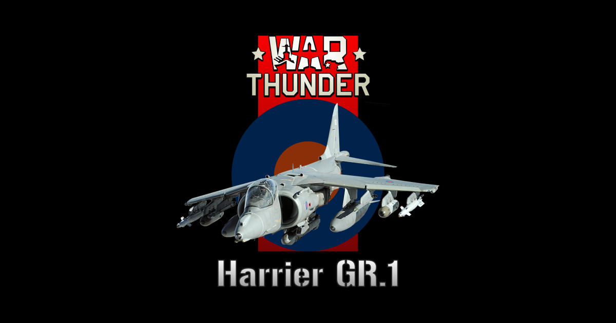 Harrier GR.1 - Harrier - Sticker | TeePublic