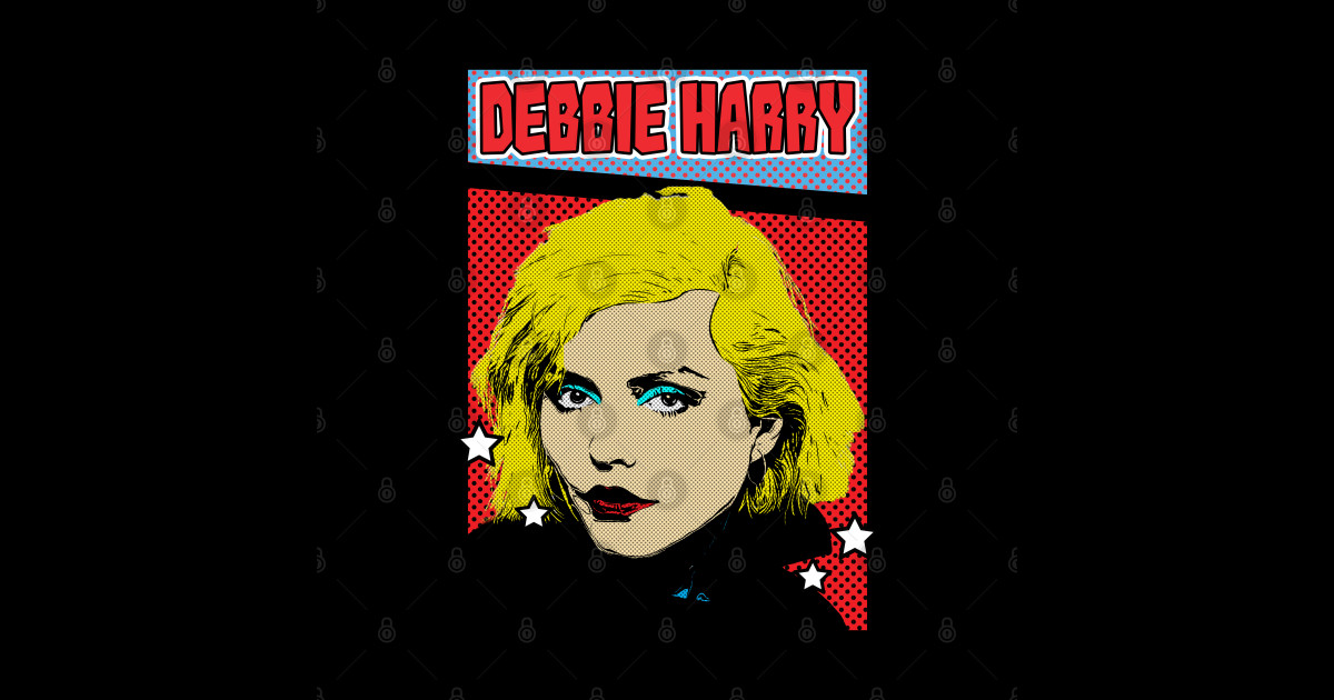 Debbie Harry 80s Pop Art Comic Style - Debbie Harry - Posters and Art ...