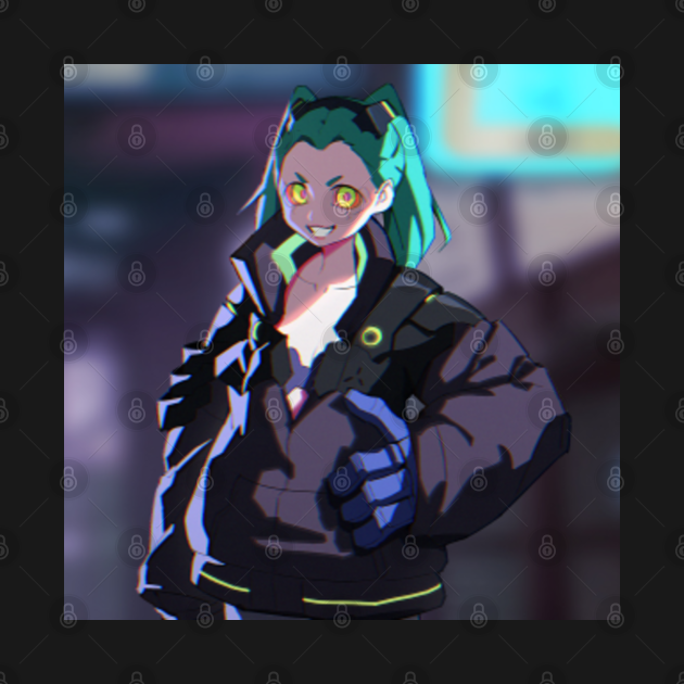 Cyberpunk Edgerunners non anime rebecca face preset, outfit, and gun ...