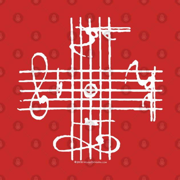 Johann Sebastian Bach Musical Signature Notation Cross - Music - T ...