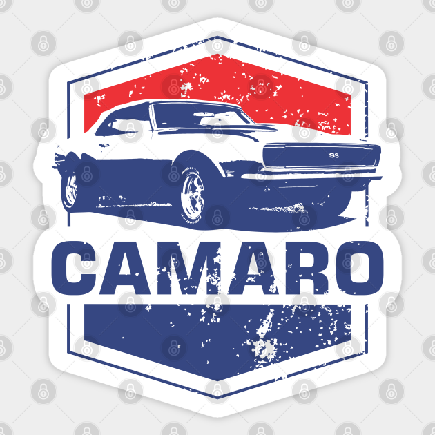 Camaro Classic Muscle - Camaro - Sticker | TeePublic