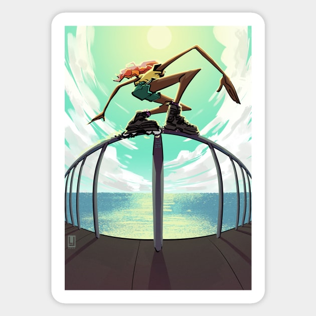 X Marks the Spot - Louie Joyce - Sticker | TeePublic