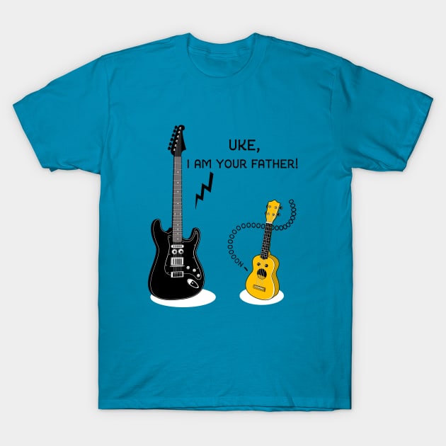 Uke I am your Father! - Music - T-Shirt | TeePublic
