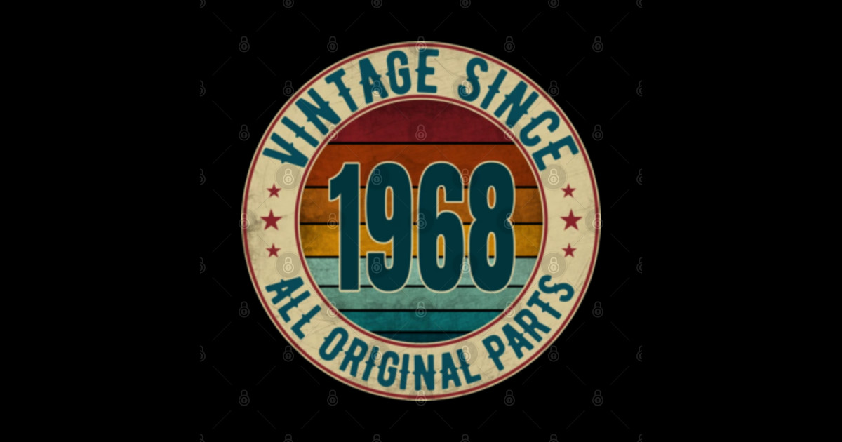 Vintage Since 1968 All Original Parts - All Original Parts - Magnet ...
