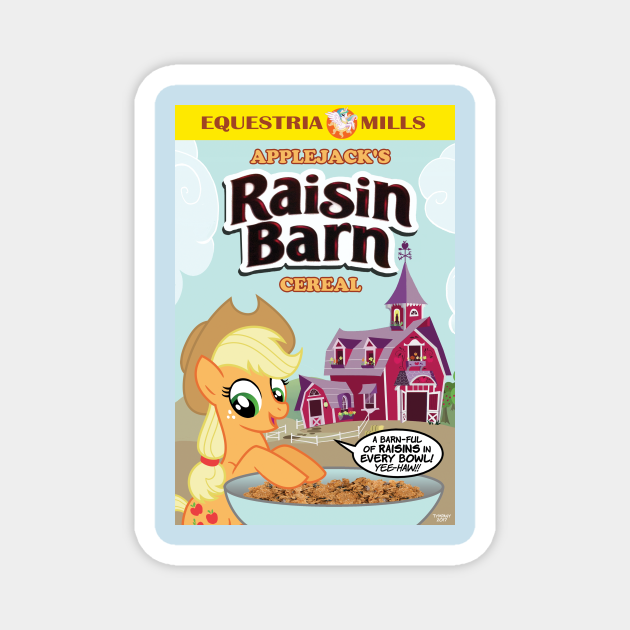 Raisin Barn Cereal - My Little Pony - Magnet | TeePublic
