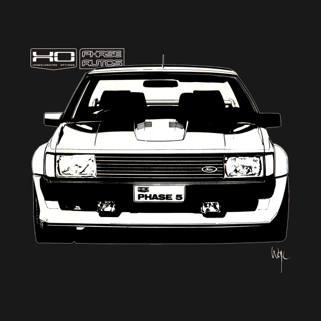 HO Phase 5 XD Falcon - Ford Falcon Xd Phase 5 Ho Phase Autos - T-Shirt ...