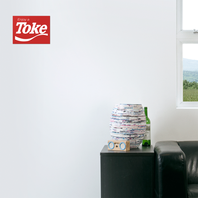 Enjoy A Toke Weed Smokers - Weed - Posters and Art Prints | TeePublic