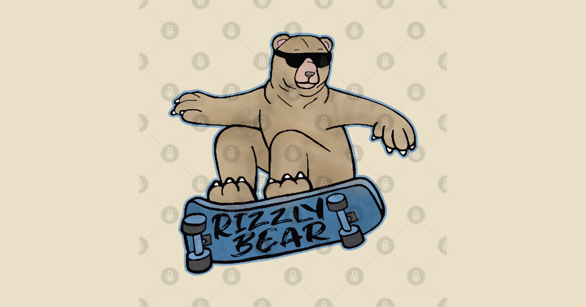 Rizzly Bear - Rizzly Bear - T-Shirt | TeePublic