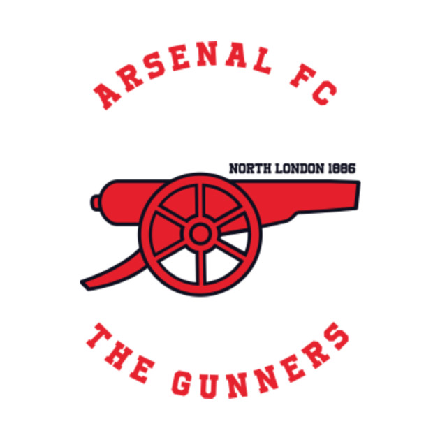 The gunners - Arsenal Fc - T-Shirt | TeePublic