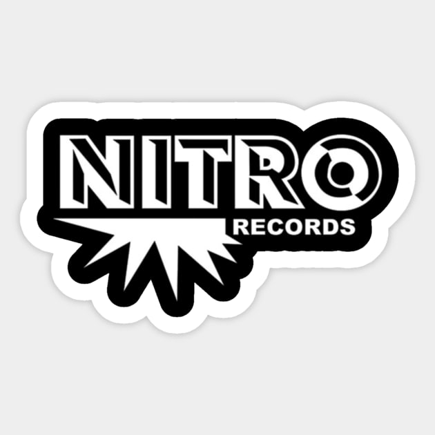 Nitro Records Label - Record Label - Sticker | TeePublic