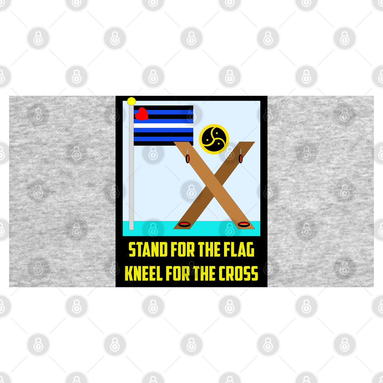 Stand up for the Flag - Kink - T-Shirt | TeePublic