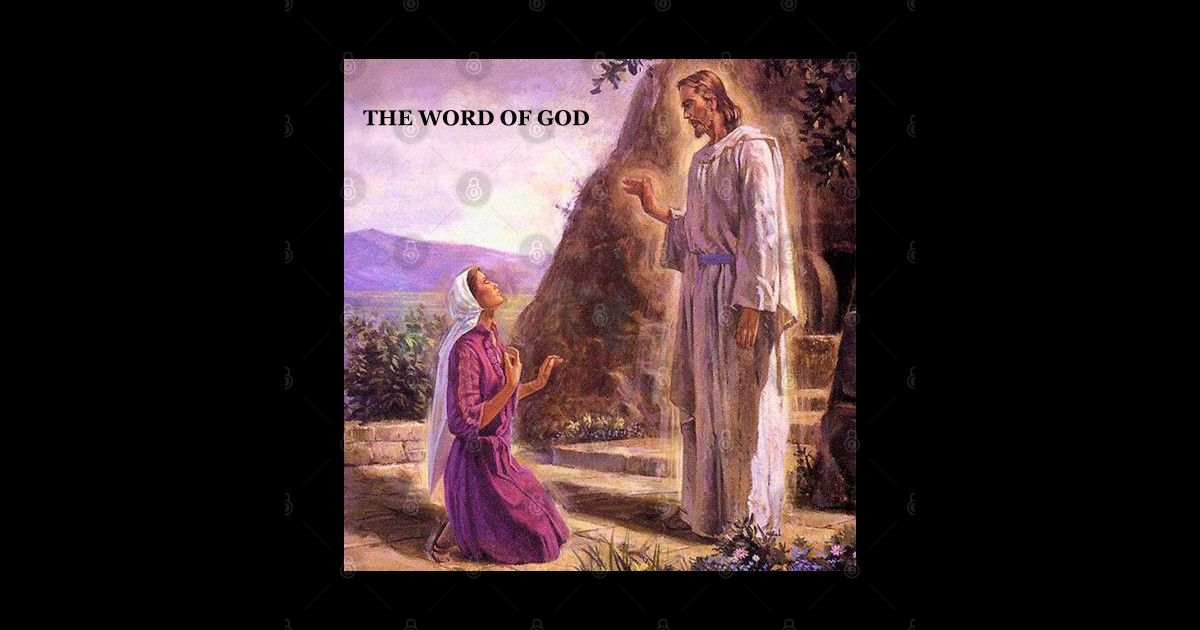 THE WORD OF GOD - The Word Of God - Sticker | TeePublic