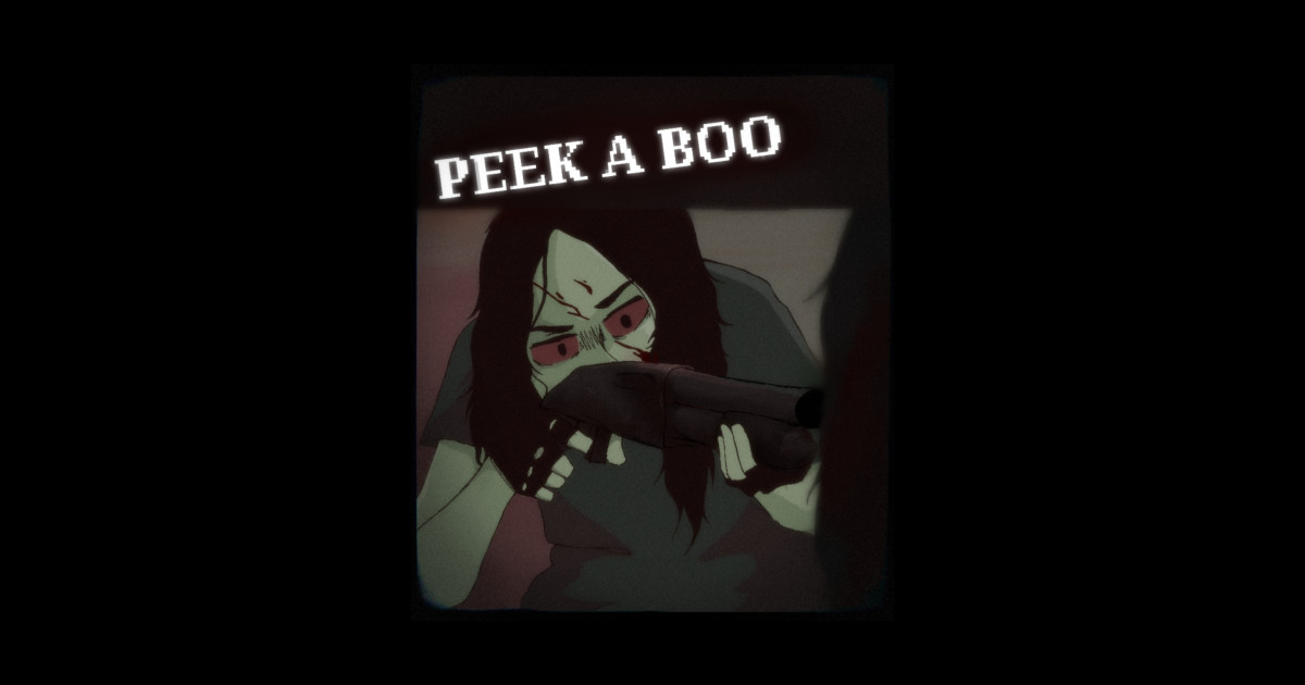 peek a boo! - Guns - Sticker | TeePublic