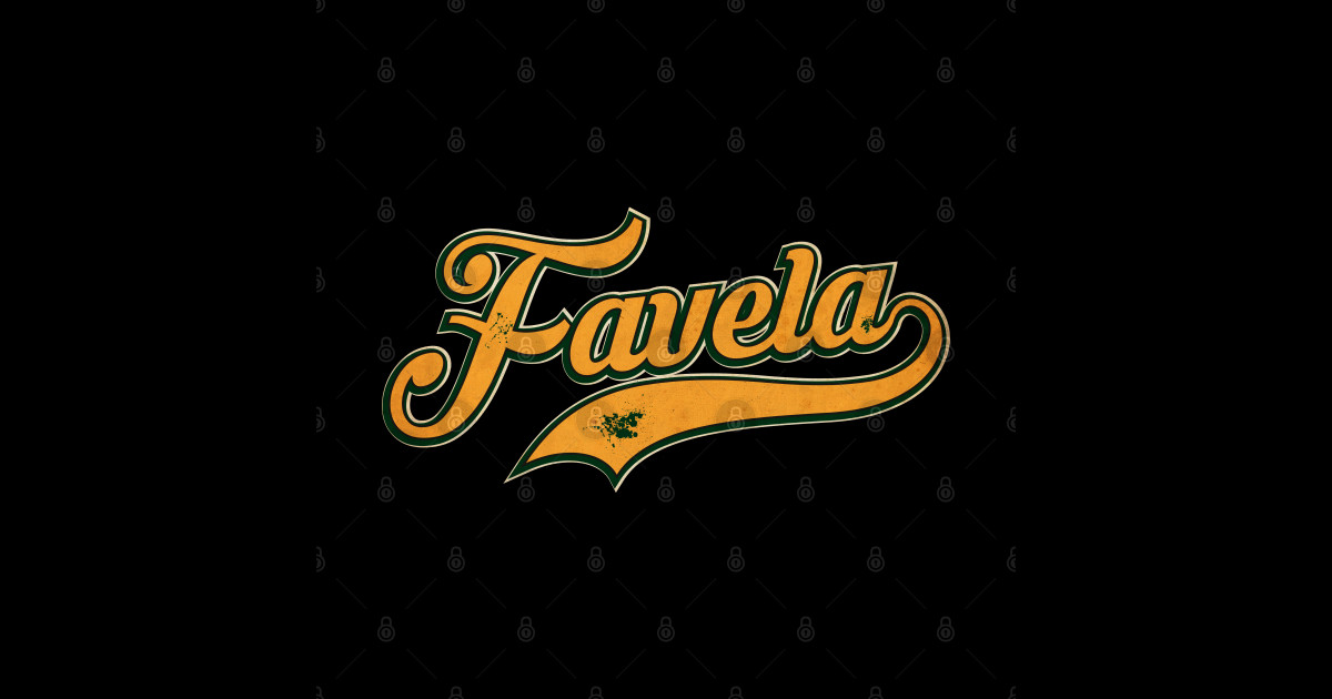 Favela from Brazil - Favela - Sticker | TeePublic