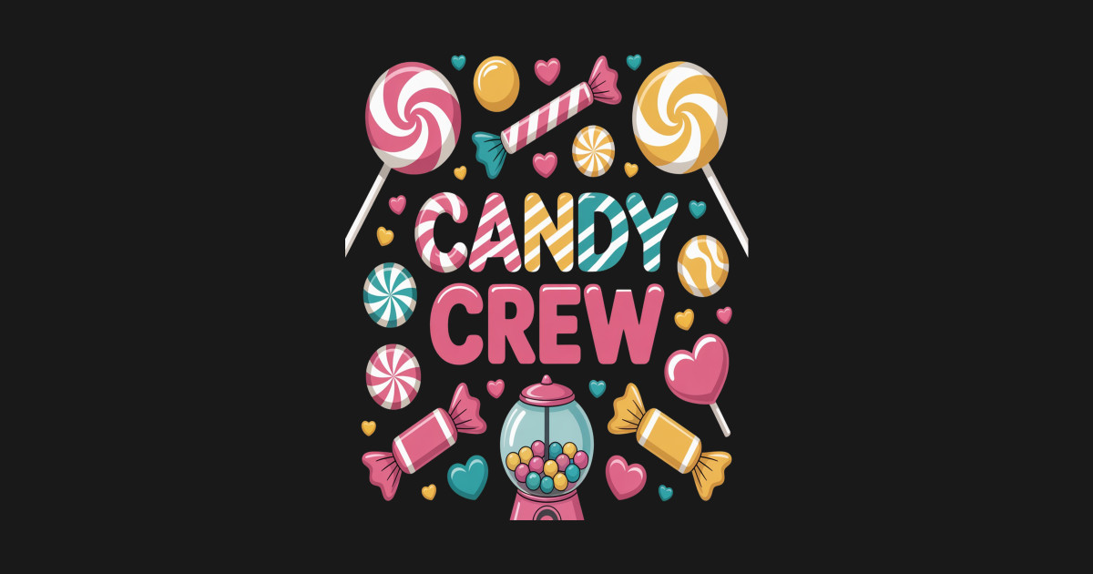 Candy Land Candy Crew Decorations Sweetie Candy Squad Party - Candy ...