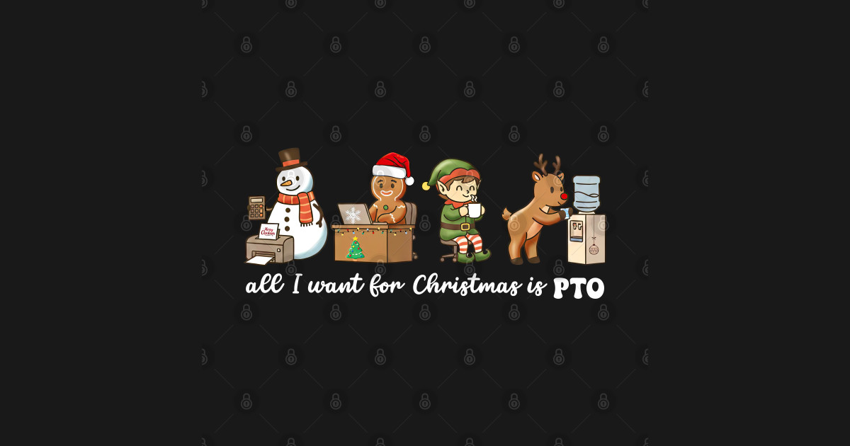 All I Want For Christmas Is PTO Parent Teacher Organization - All I ...