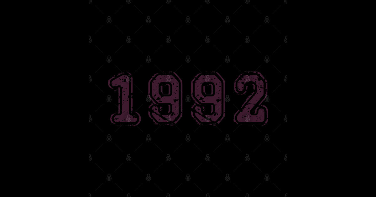 1992 - 1992 - Sticker | TeePublic