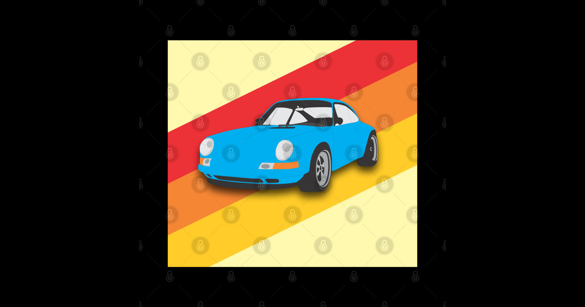 Porsche - Porsche 911 Turbo - Sticker | TeePublic